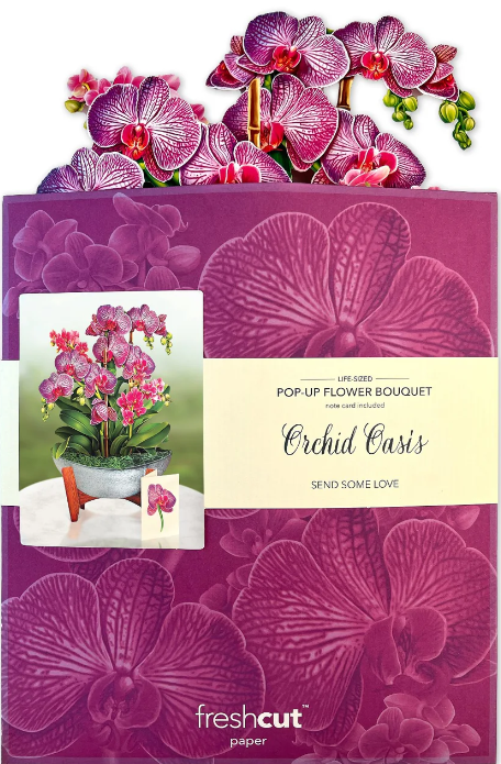Orchid Oasis Paper Bouquet - by Freshcut Paper – GYFTZ